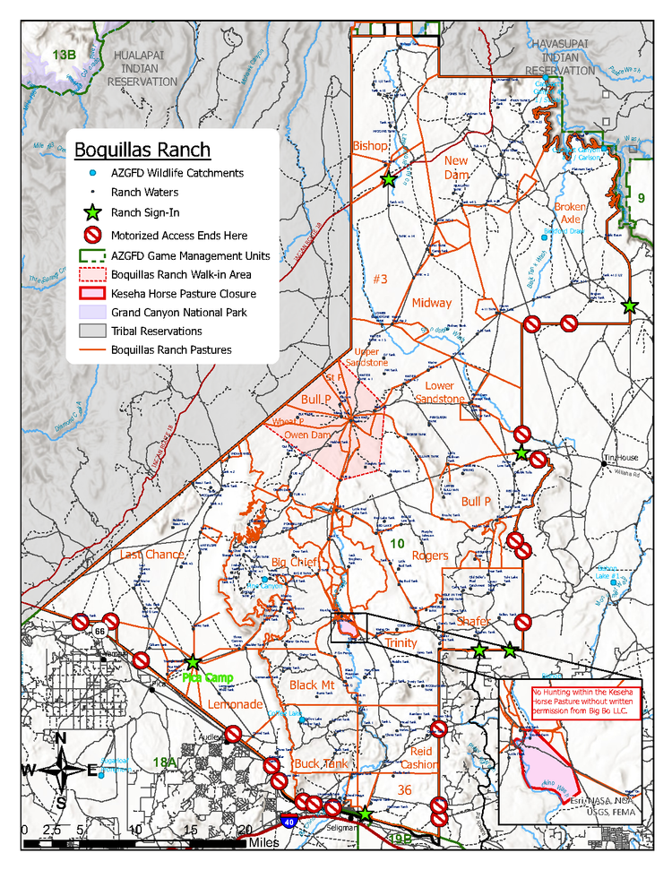 MAPS – Hunt Big Bo Ranch